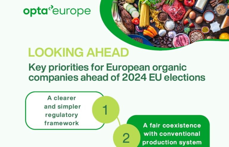 OPTA EUROPE outlines key priorities for European organic companies ahead of the 2024-2029 ...